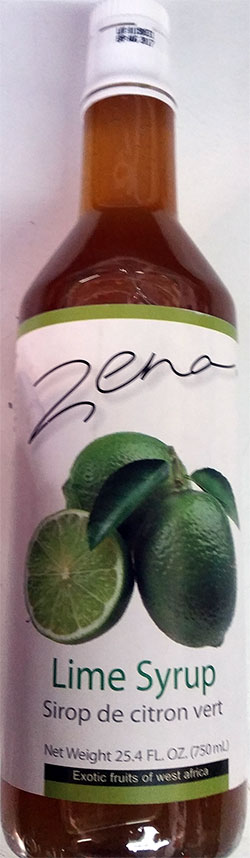 Sirop de citron vert – Épicerie africaine AFROLECK